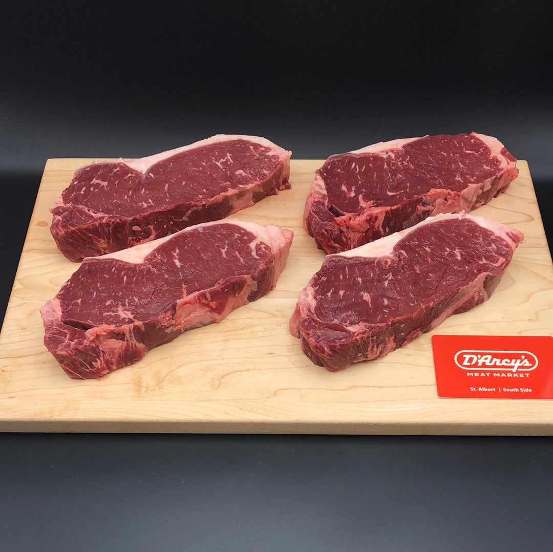 AAA Striploin Steak | Edmonton & St Albert Butcher Shop | D'Arcy's Meat ...