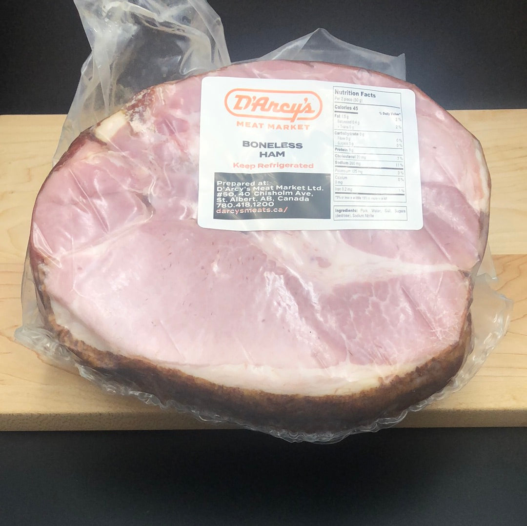 Boneless Ham Deposit | Edmonton & St Albert Butcher Shop | D'Arcy's ...