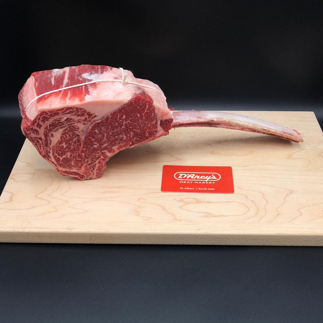 Tomahawk Steak | Edmonton & St Albert Butcher Shop | D'Arcy's Meat Market