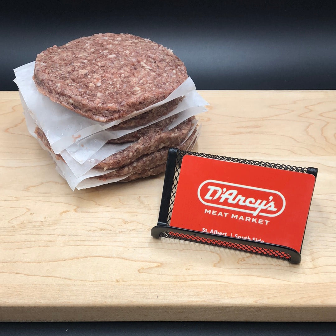 All Beef Hamburger Patties (with added Sea Salt) | Edmonton & St Albert ...